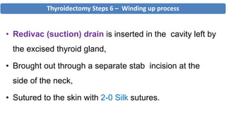 Thyroidectomy | PPTX