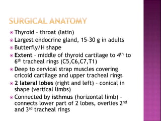 Thyroid gland | PPTX