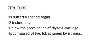 Thyroid gland | PPTX