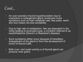Thyroid gland | PPTX