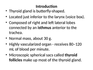 Thyroid Gland notes endocrinology notes.pptx