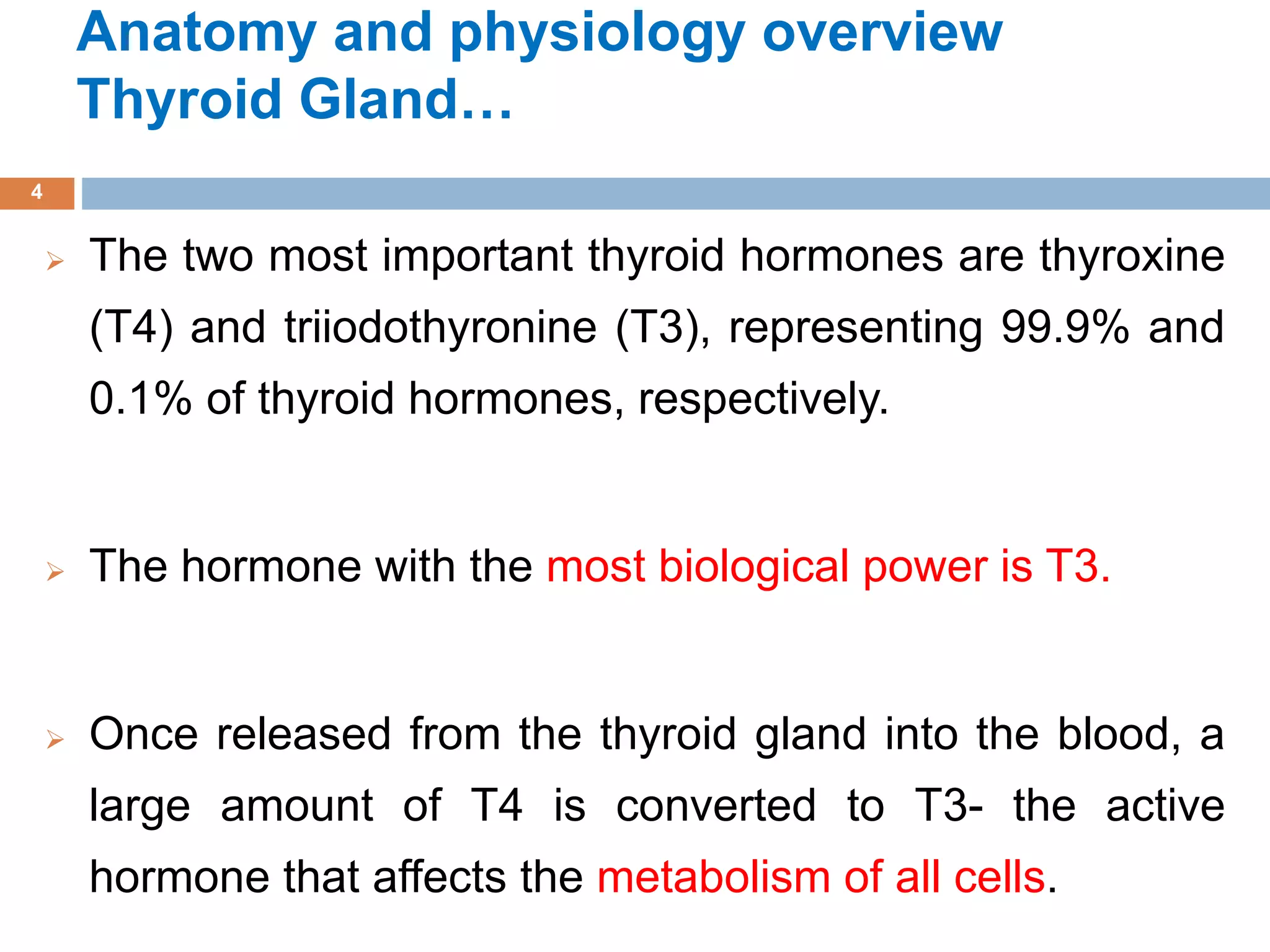Thyroid gland disorders | PPTX