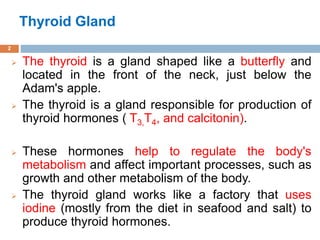 Thyroid gland disorders | PPTX