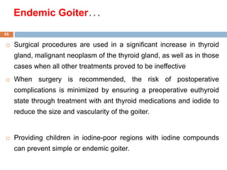 Thyroid gland disorders | PPTX