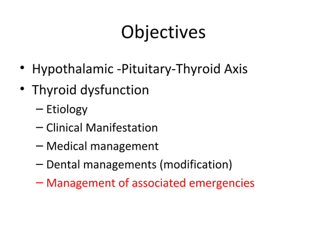 Thyroid gland dysfunction 1 | PPT