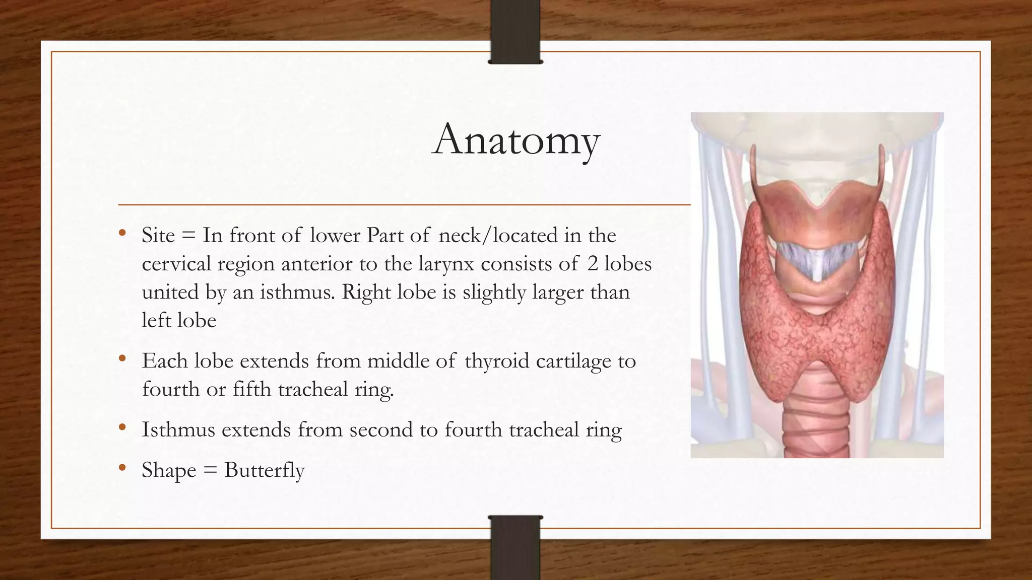 Thyroid gland examination | PPTX