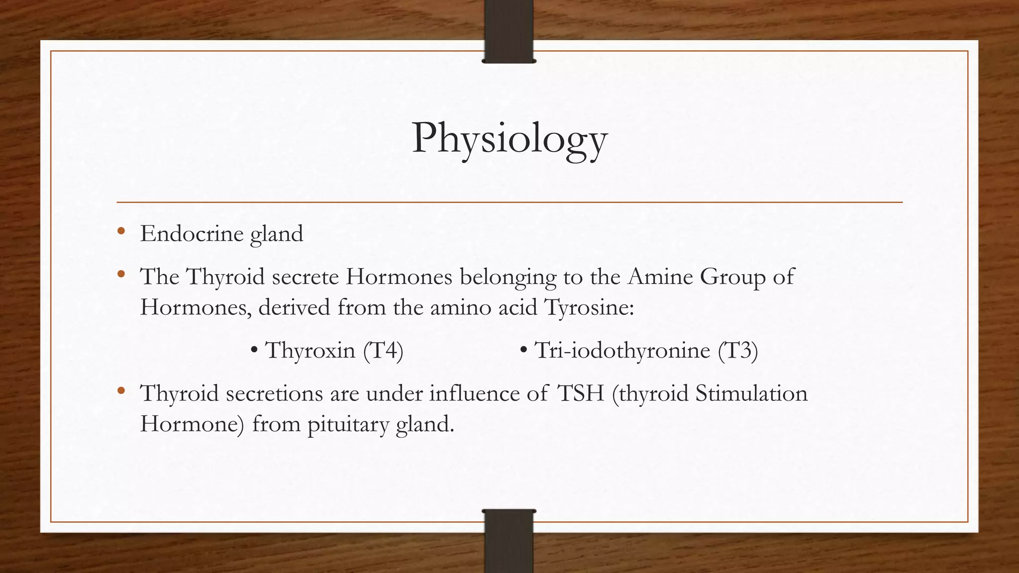 Thyroid gland examination | PPTX