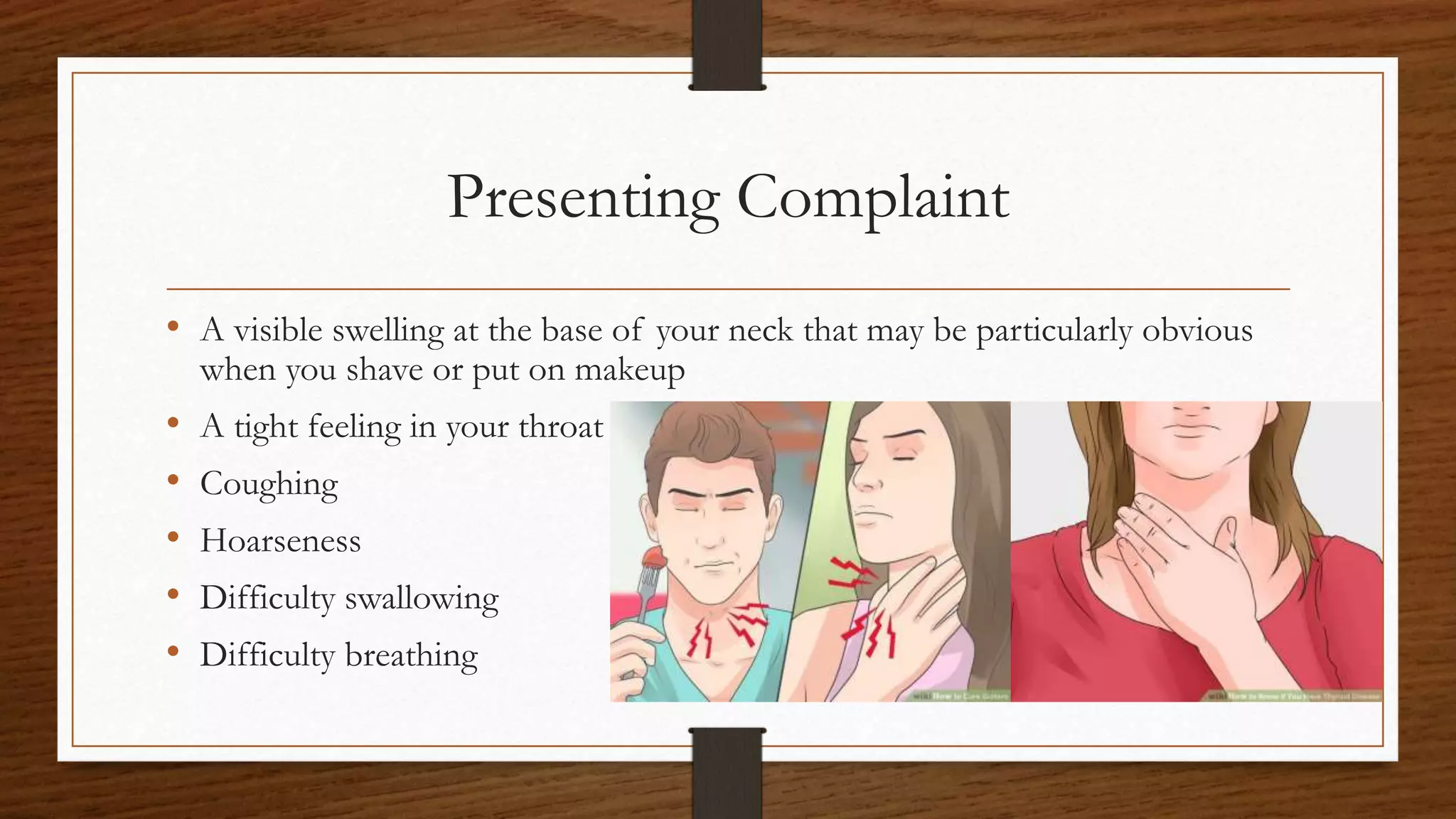 Thyroid gland examination | PPTX