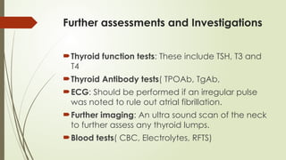Thyroid_Gland_Examination.pptx presented by Munguci | PPTX