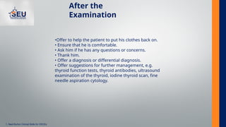 Thyroid Gland Examination.pptx CAPS CLINICALS | PPTX