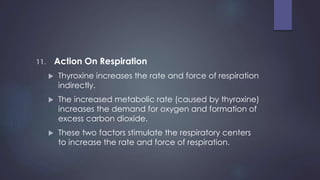 Thyroid gland (functions) | PPTX