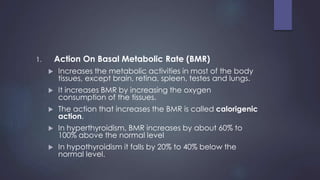 Thyroid gland (functions) | PPTX
