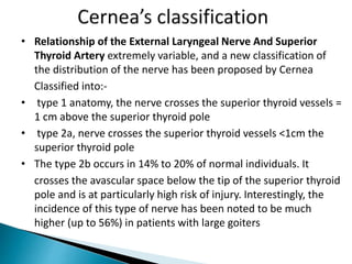 Thyroid gland surgical anatomy | PPTX