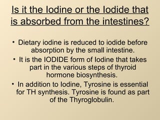 Thyroid hormone and thyroid gland | PPT
