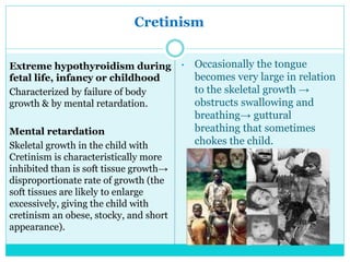 Thyroid hormone (The Guyton and Hall physiology) | PPTX
