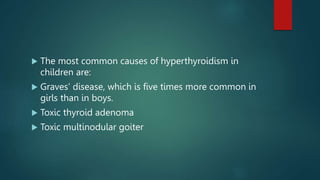 thyroid hormone.pptx childhealthnursing bsc nursing | PPTX