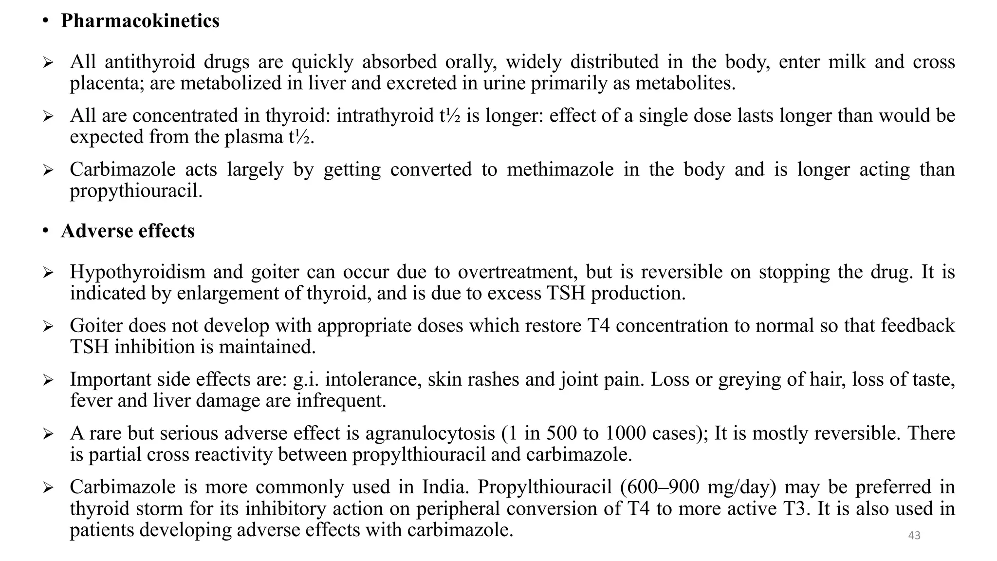 Thyroid hormone and anti thyroid drugs | PPTX