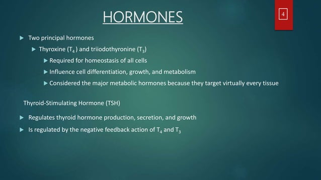 Thyroid hormone disorders | PPTX
