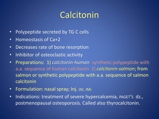 Thyroid hormones.pptx | Thyroid Disorders | Endocrine and Metabolic ...
