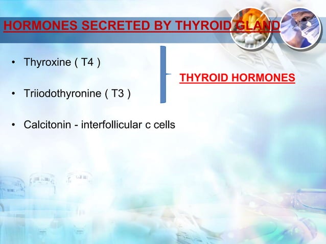 Thyroid hormones and thyroid inhibitors | PPTX