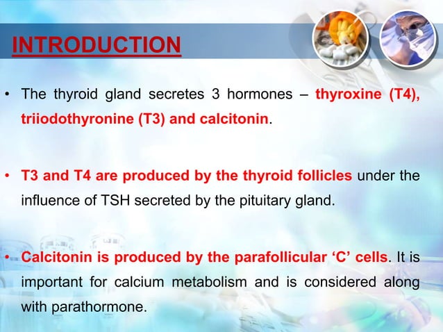 Thyroid hormones and thyroid inhibitors | PPTX
