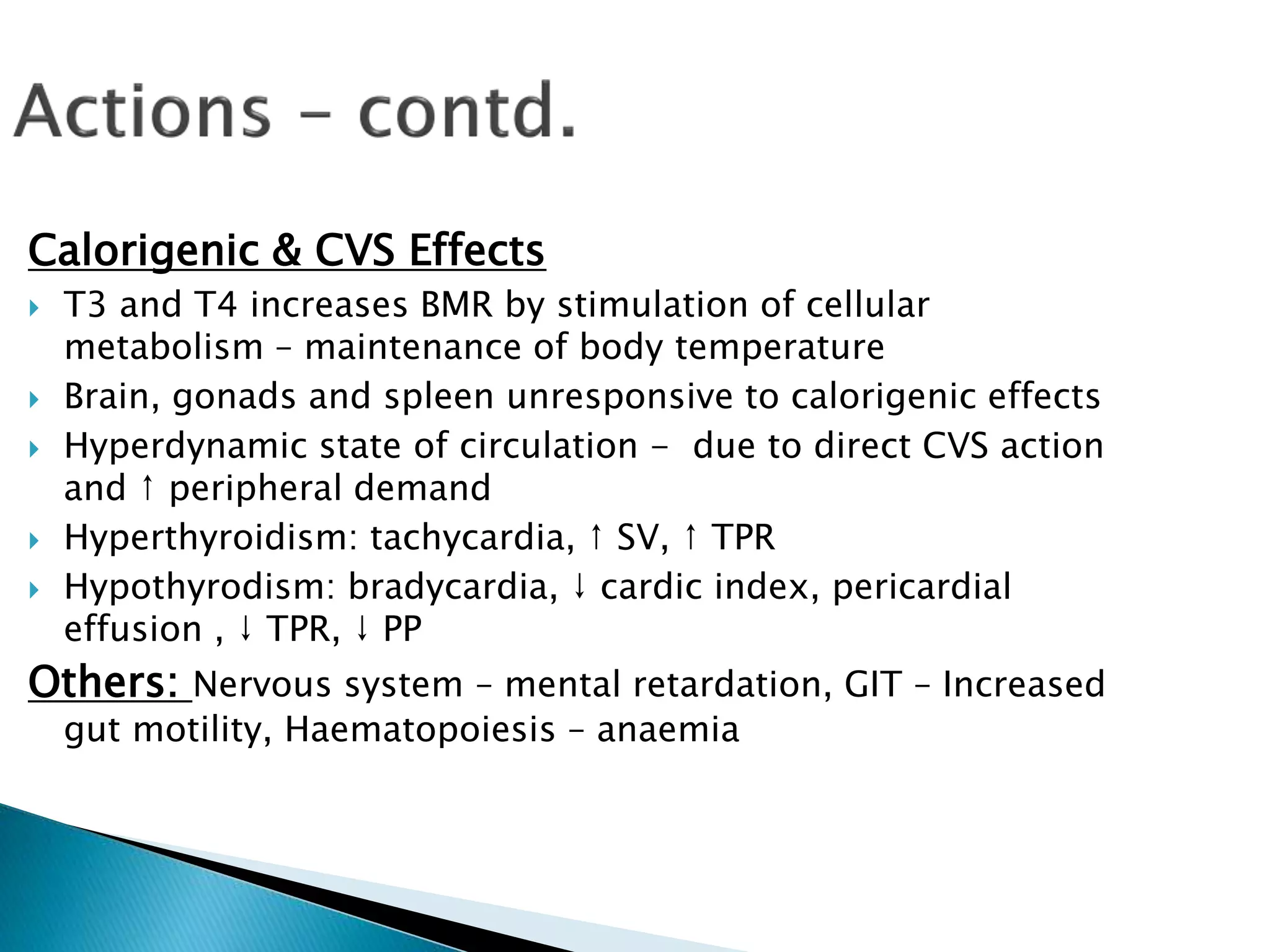 Thyroid hormones and thyroid inhibitors drdhriti | PPTX