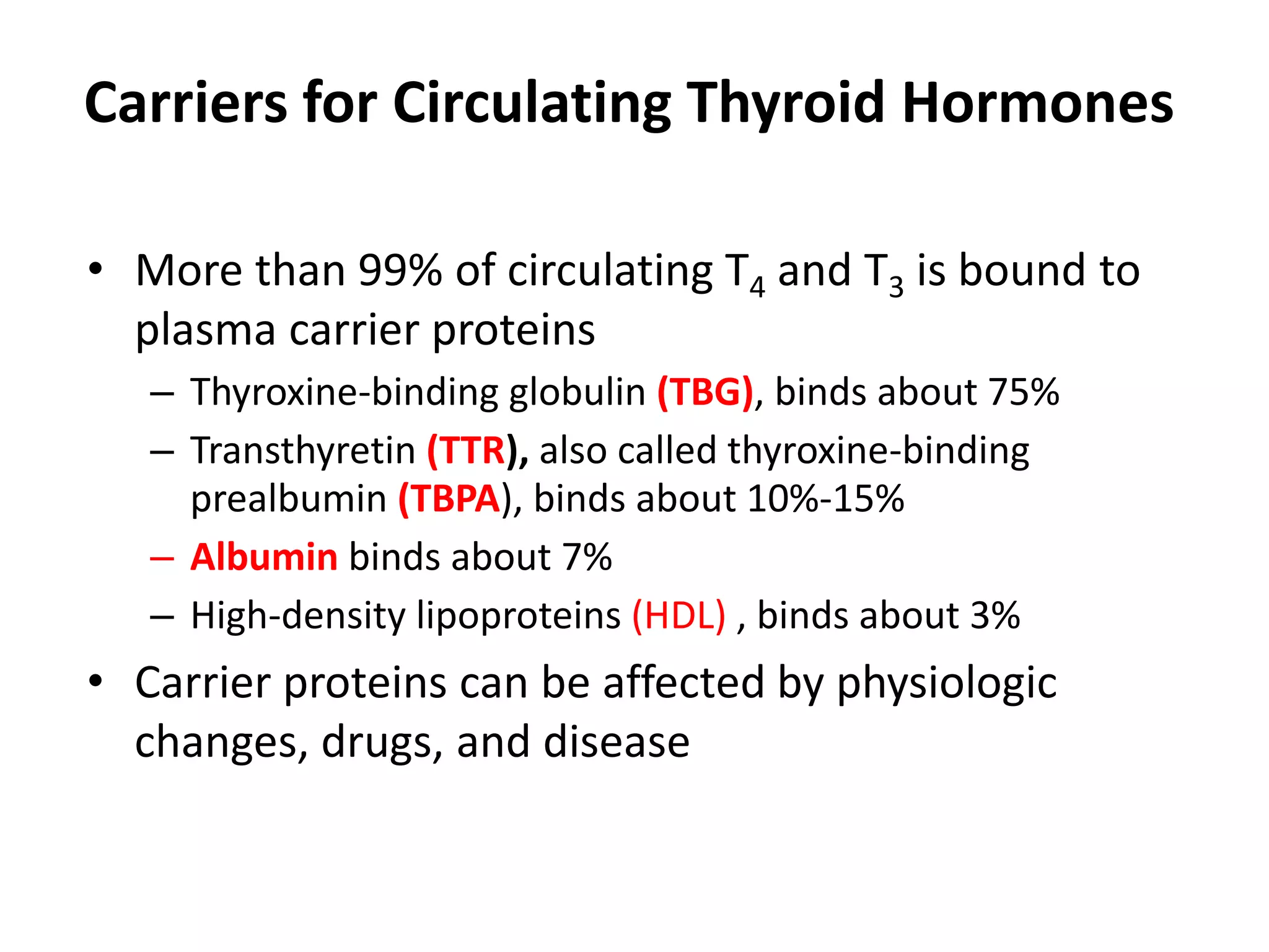 Thyroid hormone synthesis | PPT