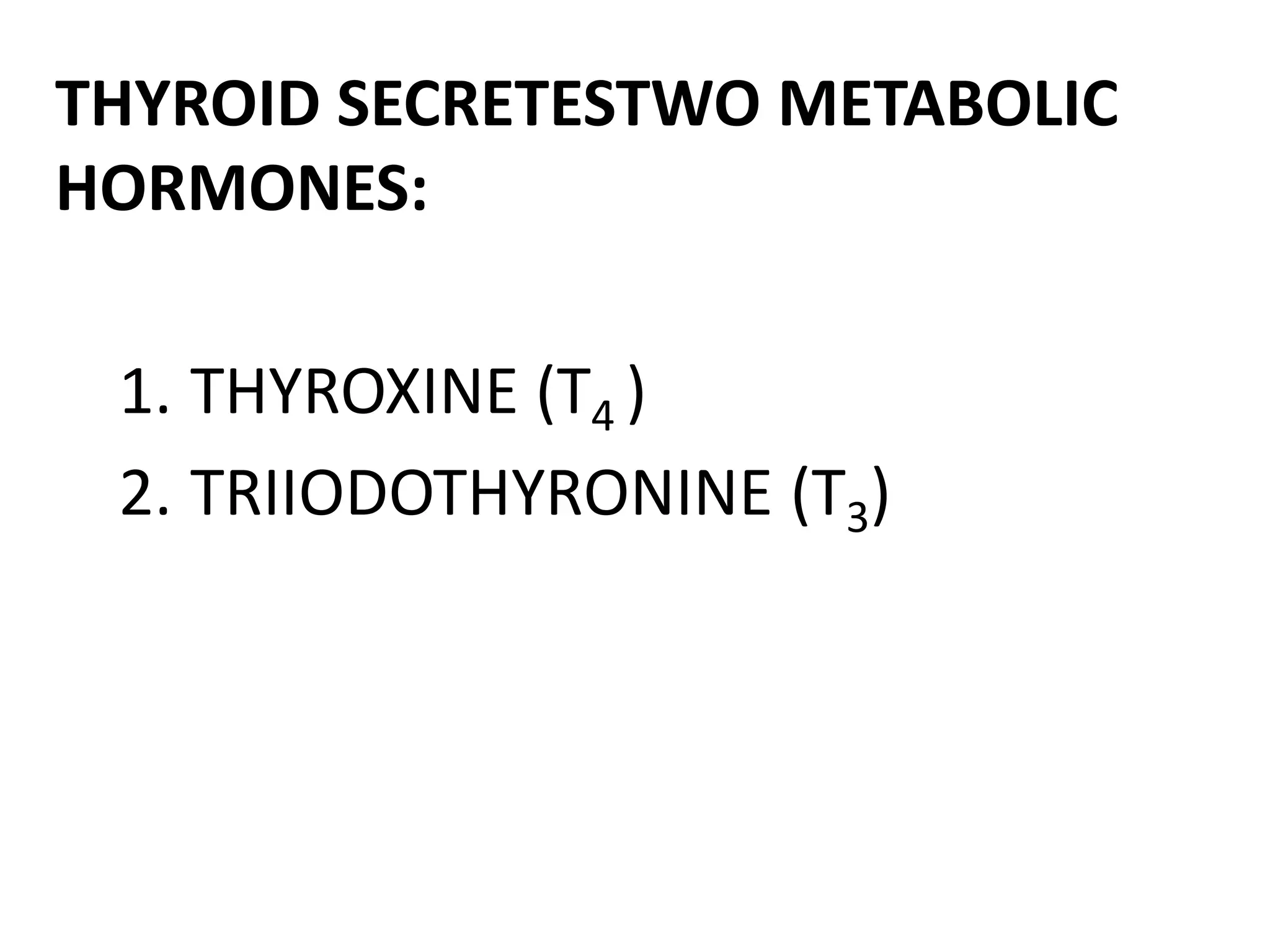 Thyroid hormone synthesis | PPT