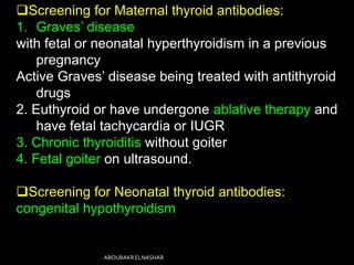 Hyperthyroidism During pregnancy | PPTX