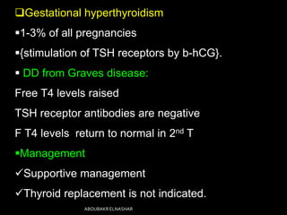 Hyperthyroidism During pregnancy | PPTX
