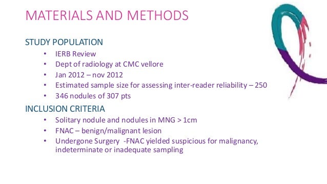 TIRADS SCORING : its Efficacy and Accuracy
