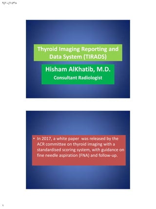 Thyroid image reporting and data system | PDF | Thyroid Disorders ...