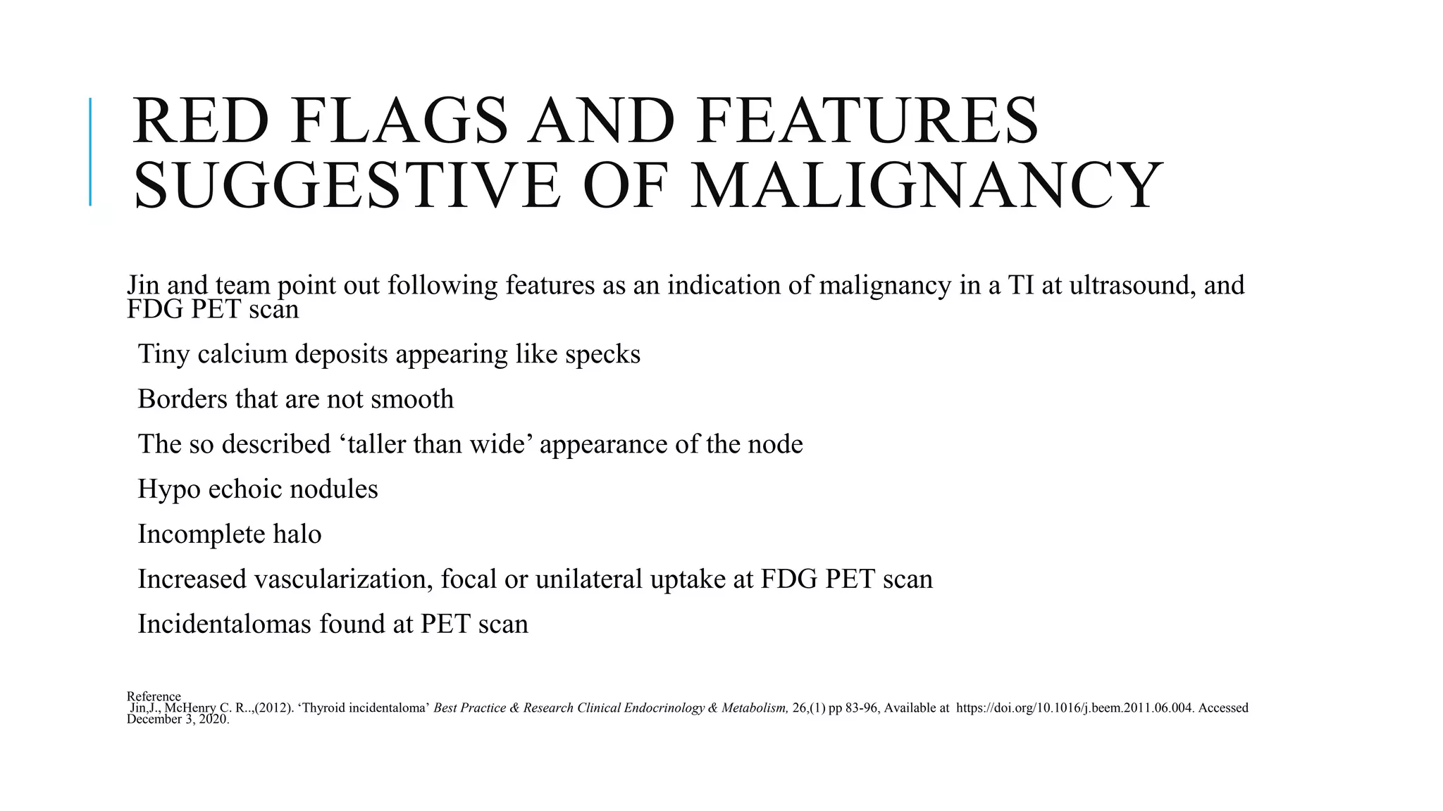 Thyroid incidentaloma | PDF