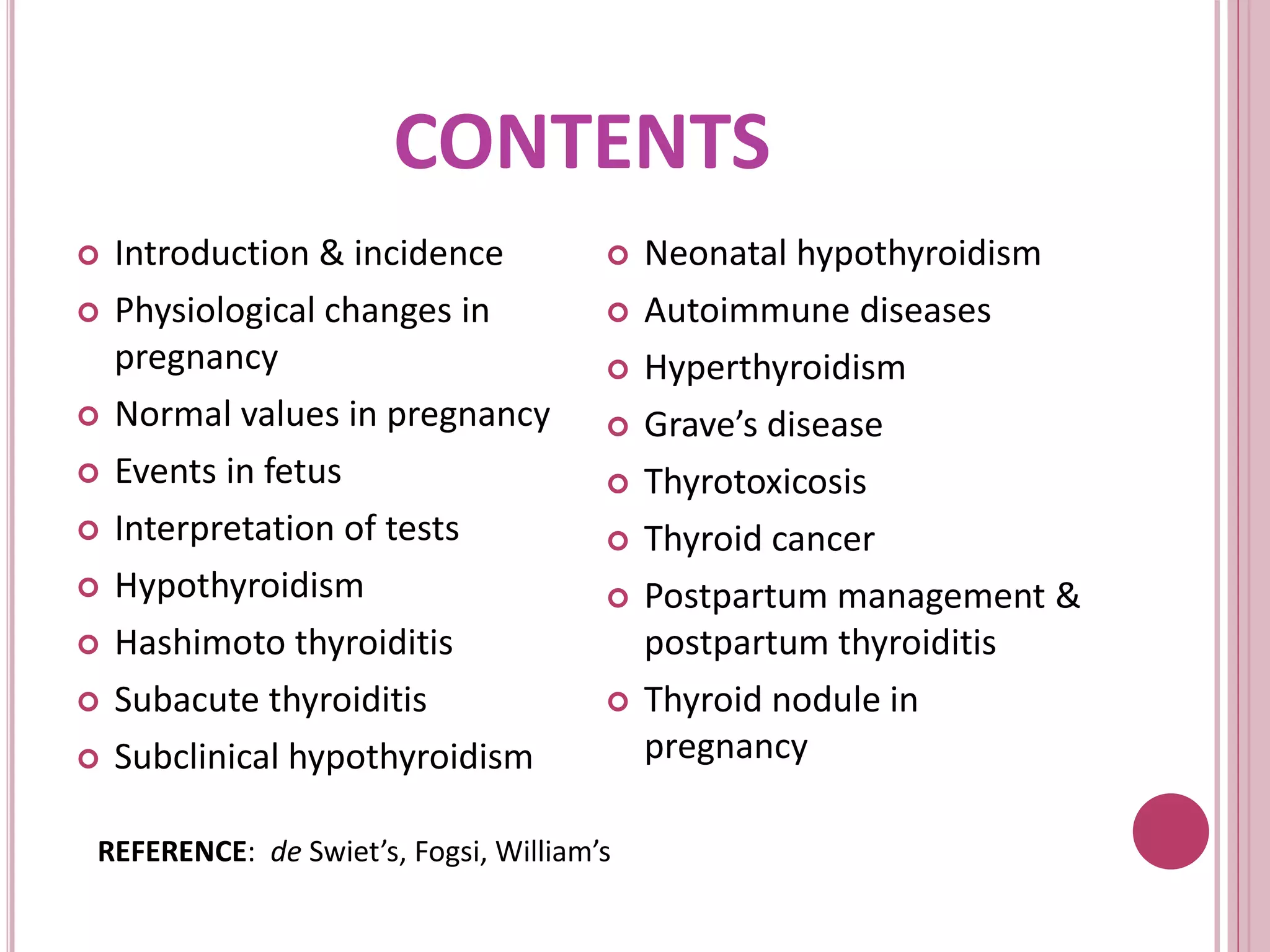 Thyroid in pregnancy | PPTX