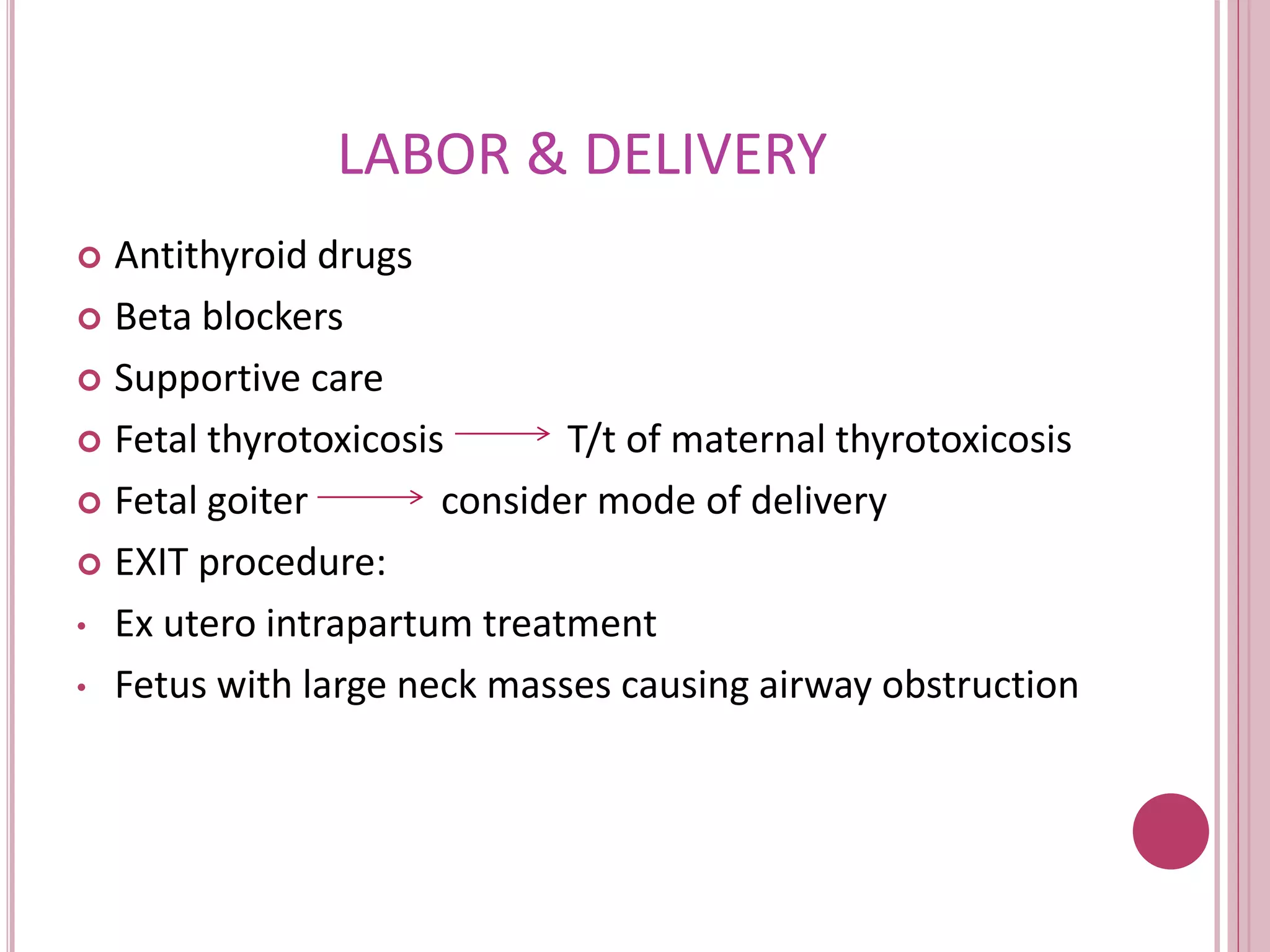 Thyroid in pregnancy | PPTX
