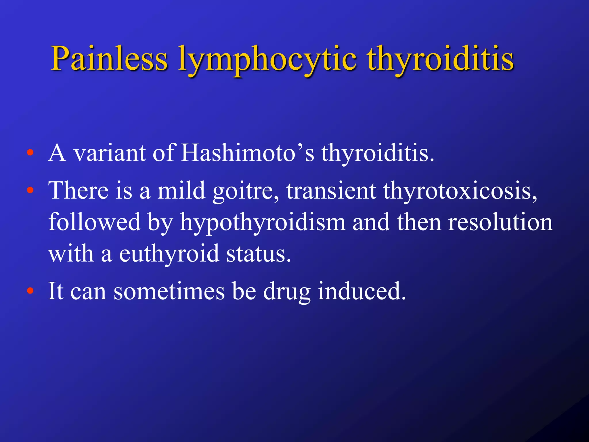 Thyroiditis | PPTX
