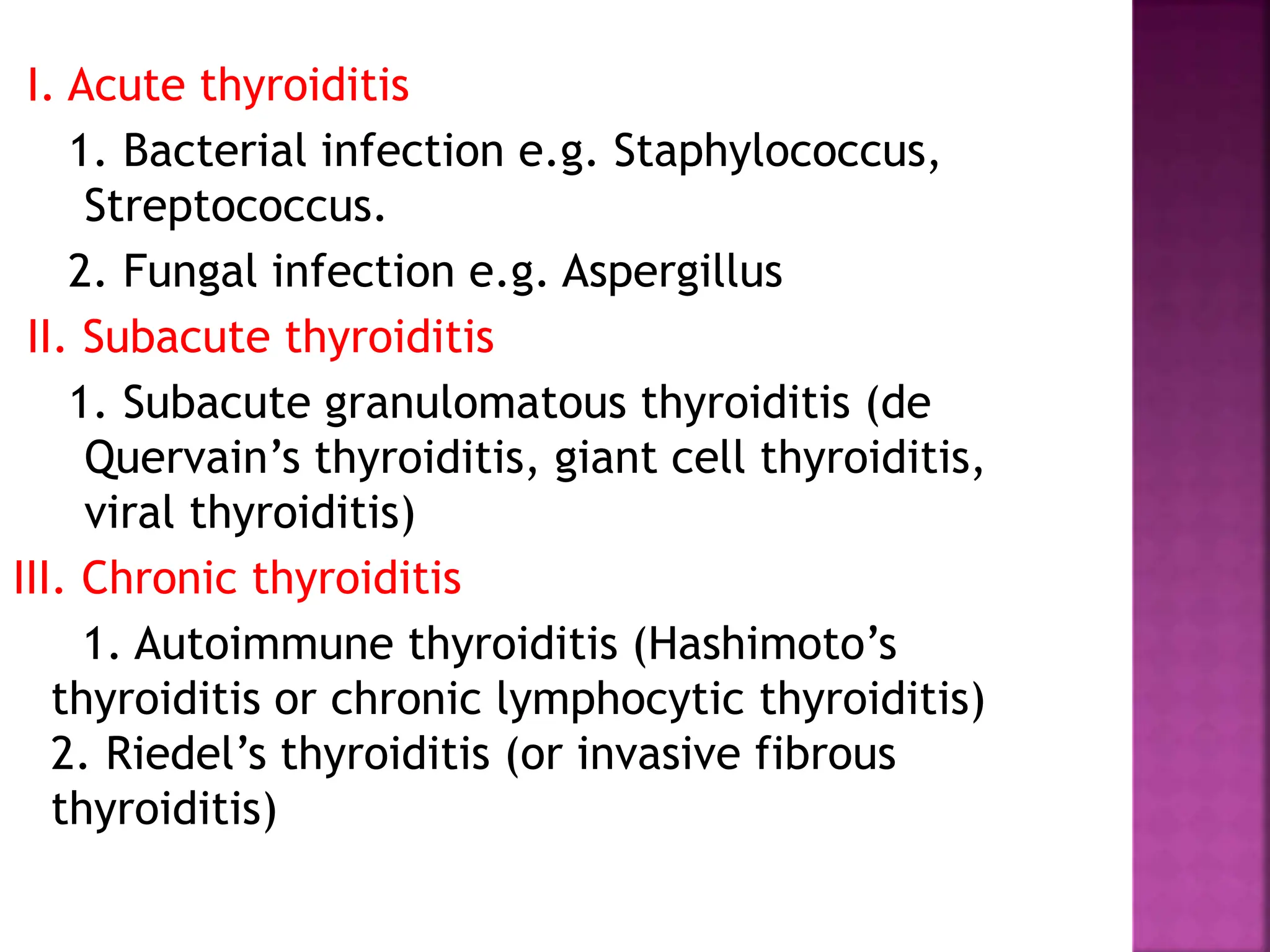 THYROIDITIS-Inflammation of the thyroid, the butterfly-shaped gland in ...