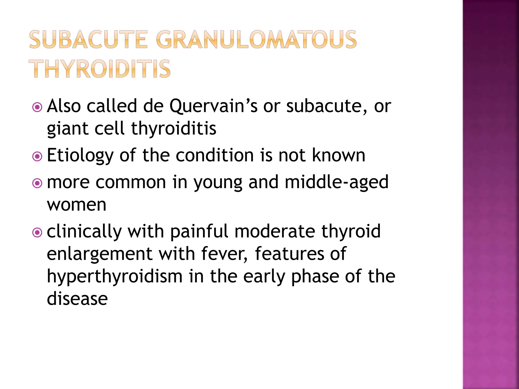 THYROIDITIS-Inflammation of the thyroid, the butterfly-shaped gland in ...