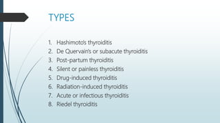 Thyroiditis | PPTX