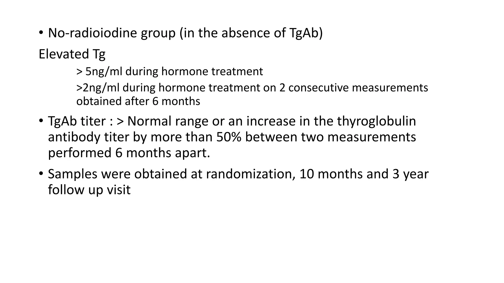 Radio iodine therapy in PTC | PPT