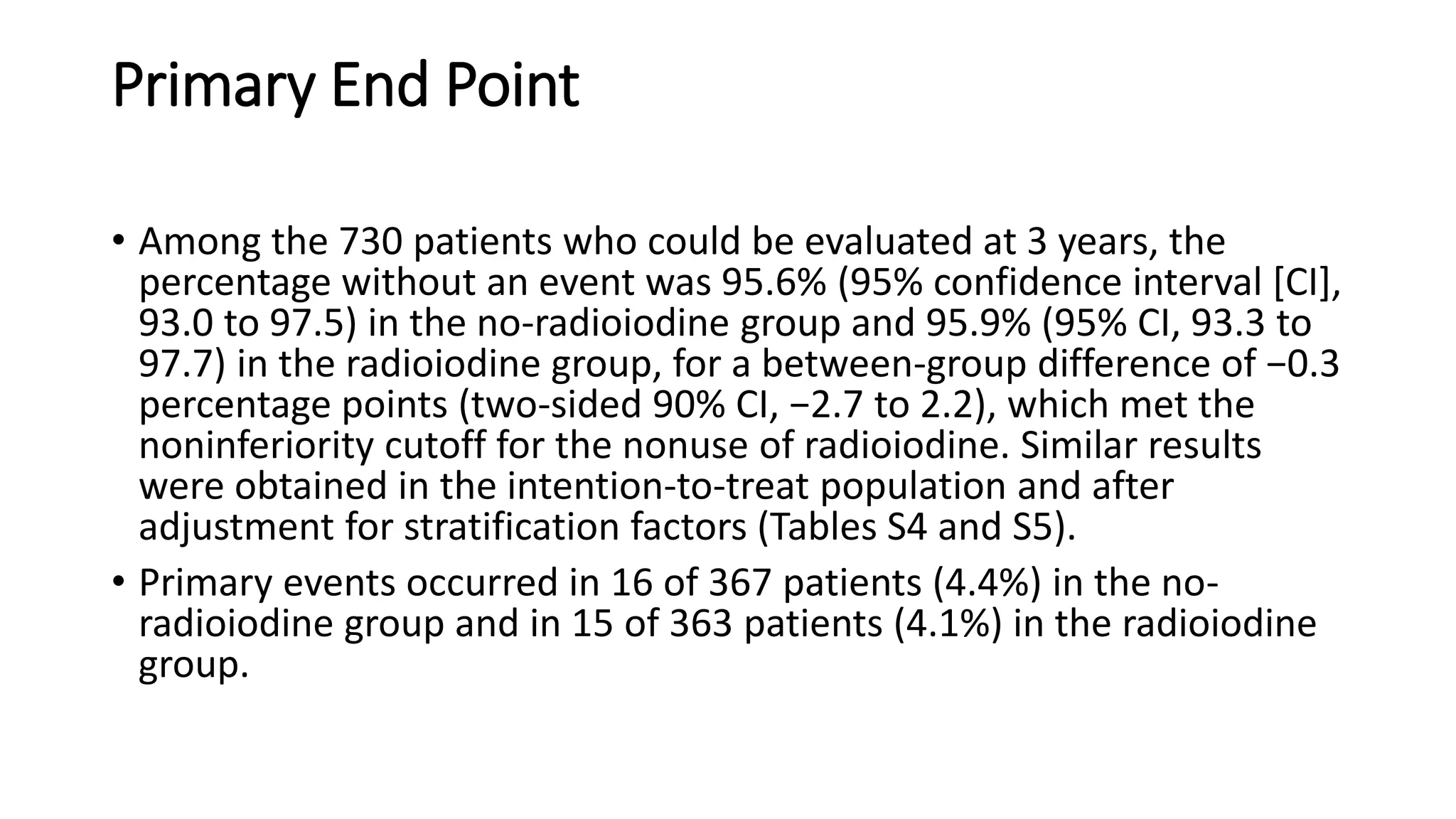 Radio iodine therapy in PTC | PPT