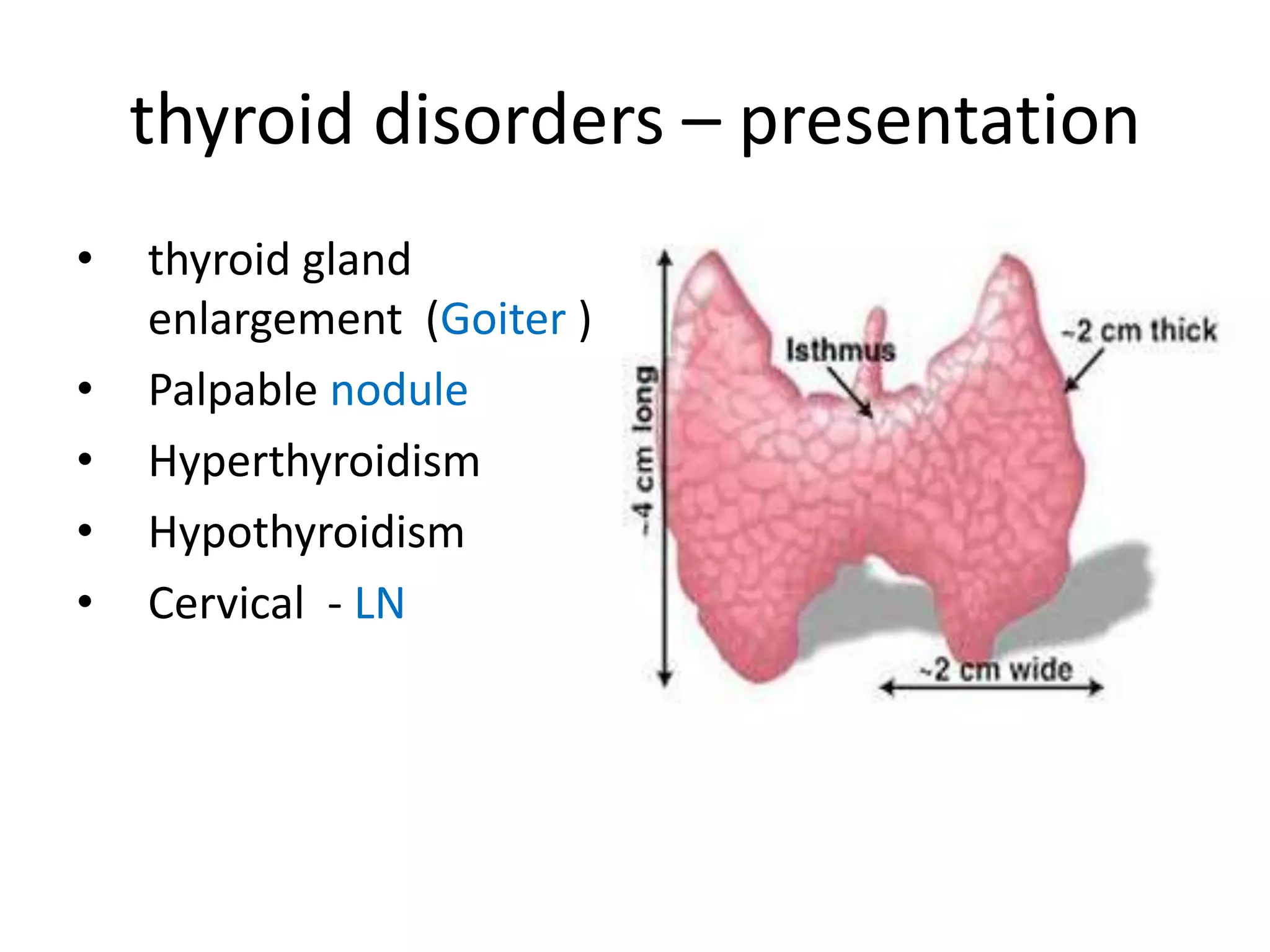 Thyroid lesions – evaluation with sonography | PPT