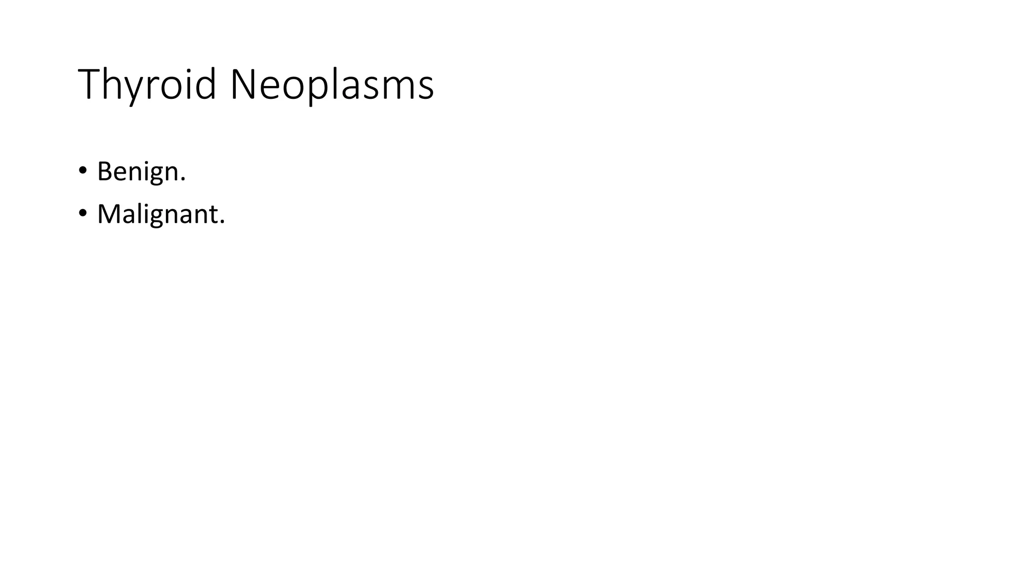 Thyroid Malignancies | PPTX