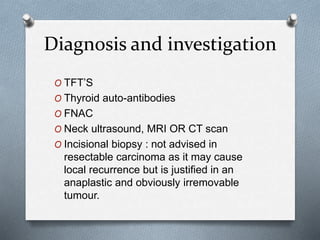 Thyroid malignancy | PPT
