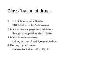 Thyroid drugs | PPT