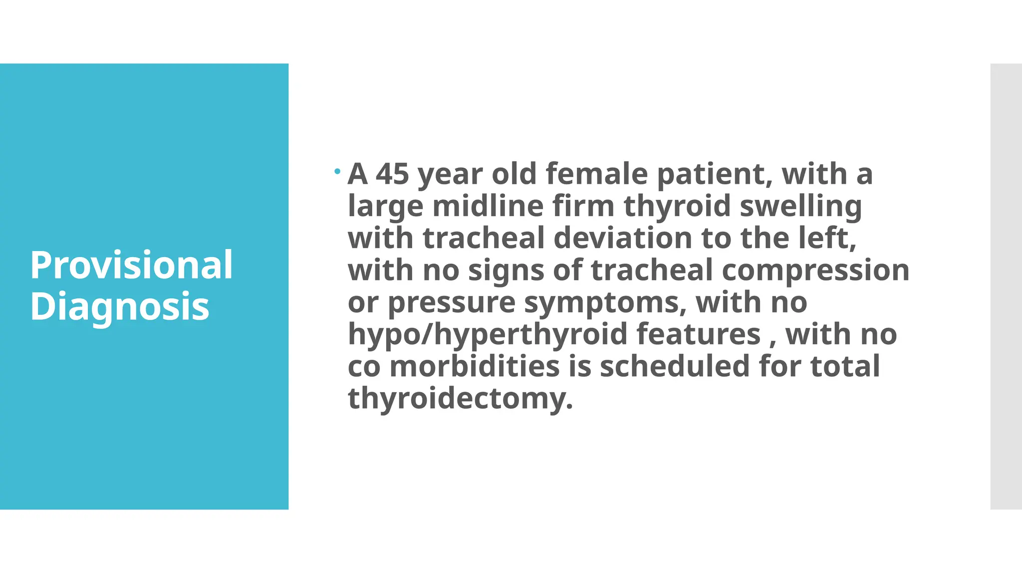Large neck swelling/Thyroid mock case.pptx
