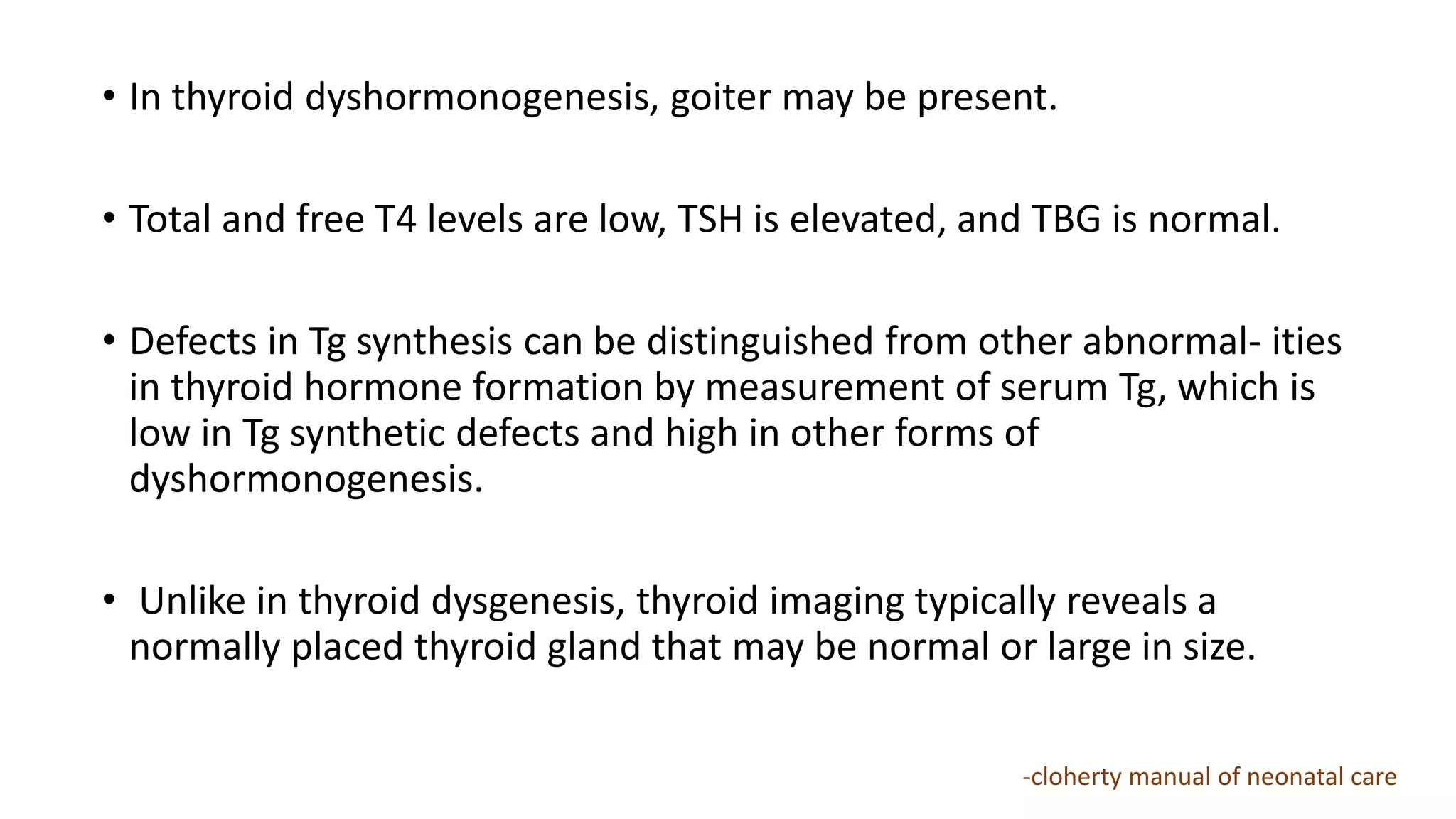 Thyroid disorders in neonate radha | PPTX