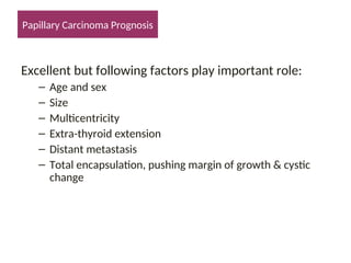 Classification of Thyroid Tumors: A Standardized Diagnostic Approach | PPT