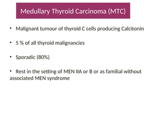 Classification of Thyroid Tumors: A Standardized Diagnostic Approach | PPT