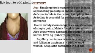 Examination of thyroid gland... general surgery | PPT